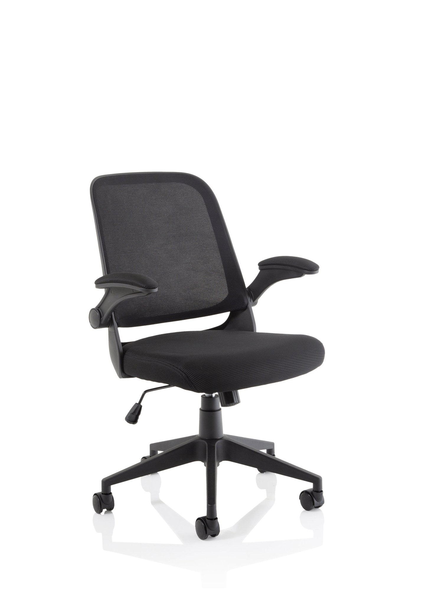 Crew Task Operator Mesh Chair With Folding Arms – ChairwayUK